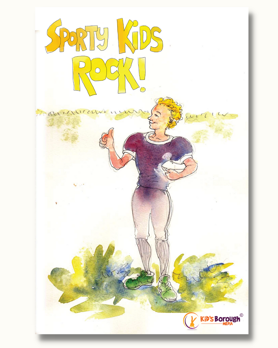 Skater Football, Sporty Kids Rock! Wall Art – kidsboroughmedia